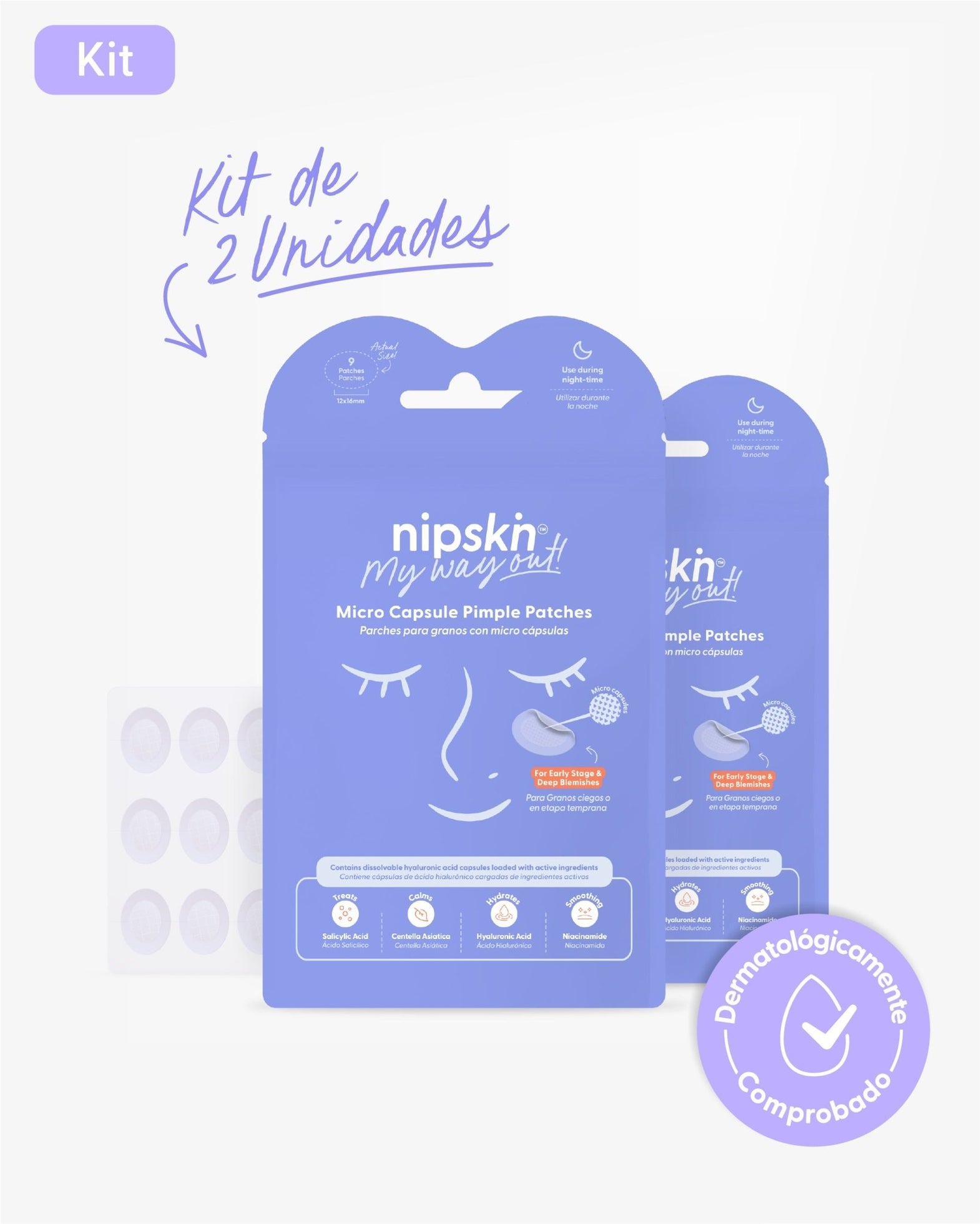 Pimple Patch, Parches para Granos | Nipskin®